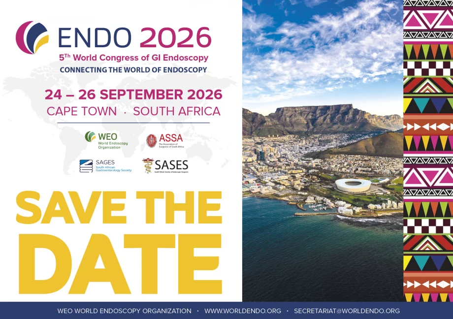 ENDO 2026 – save the date! | World Endoscopy Organization